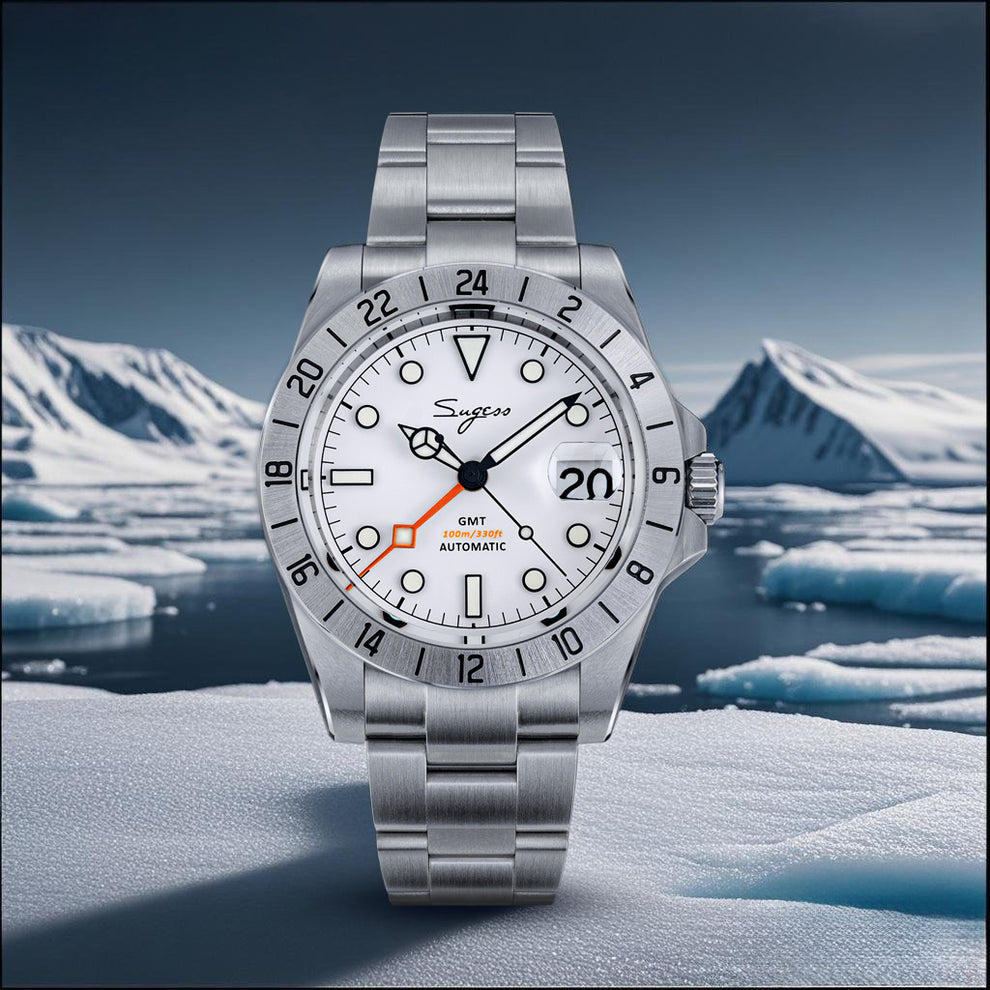 Heritage S463 BB GMT White Dial