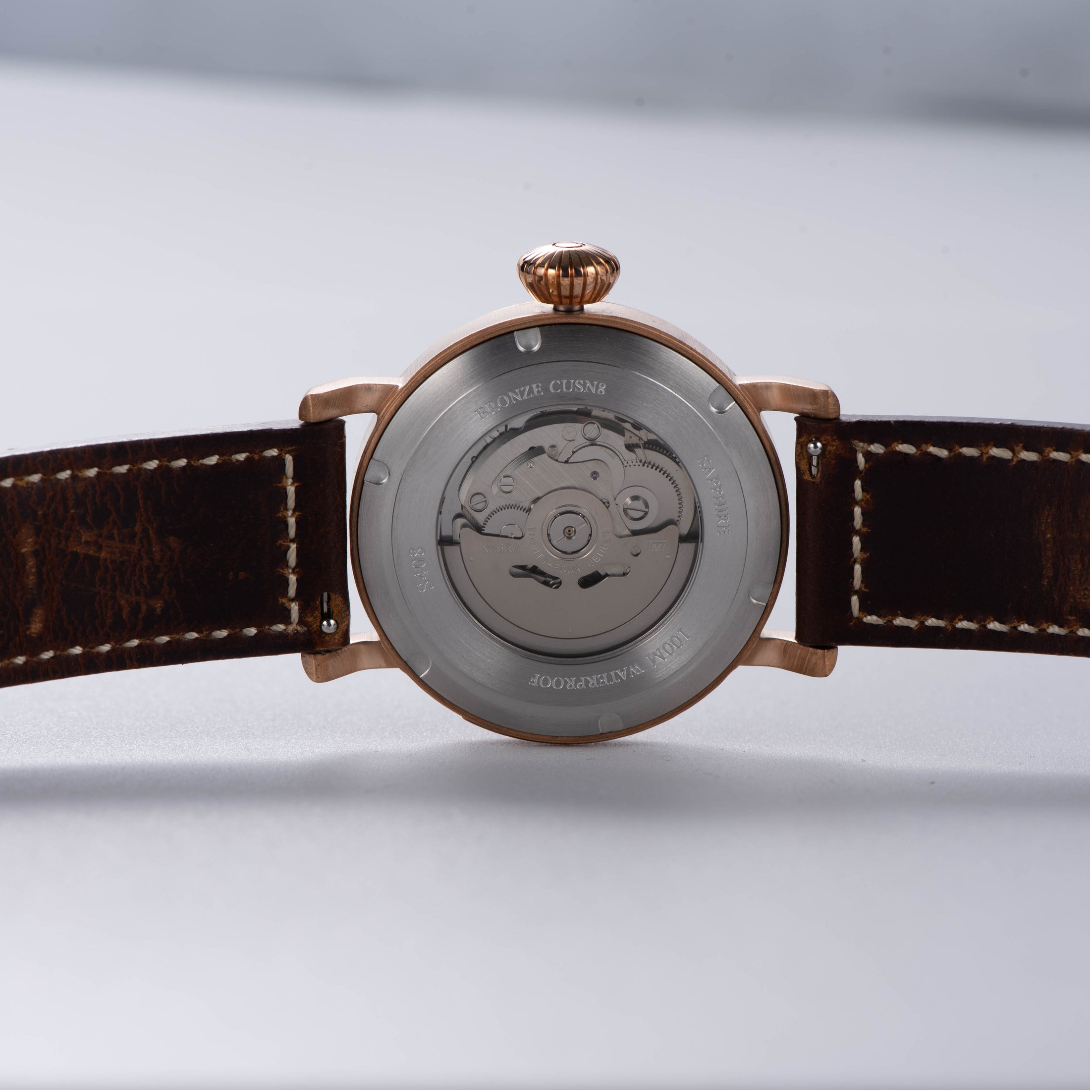 Sugess Pilot Master Genuine Seagull ST2130 CuSn8 Bronze Watch 1963 ...