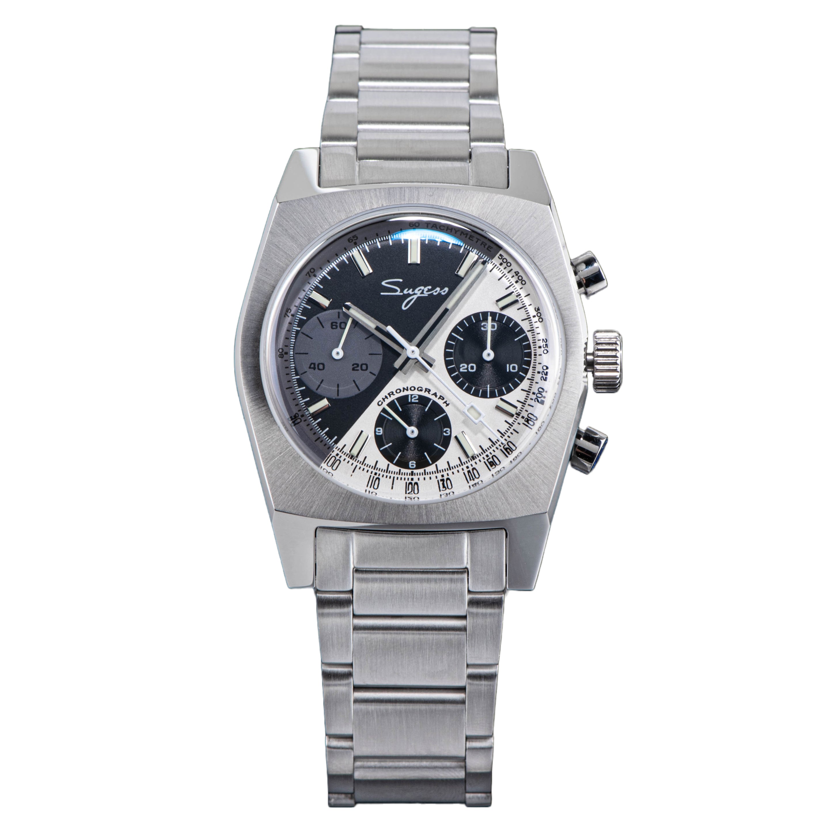 Chrono Heritage S419 Chronograph Zorro Dial – Sugess Watch