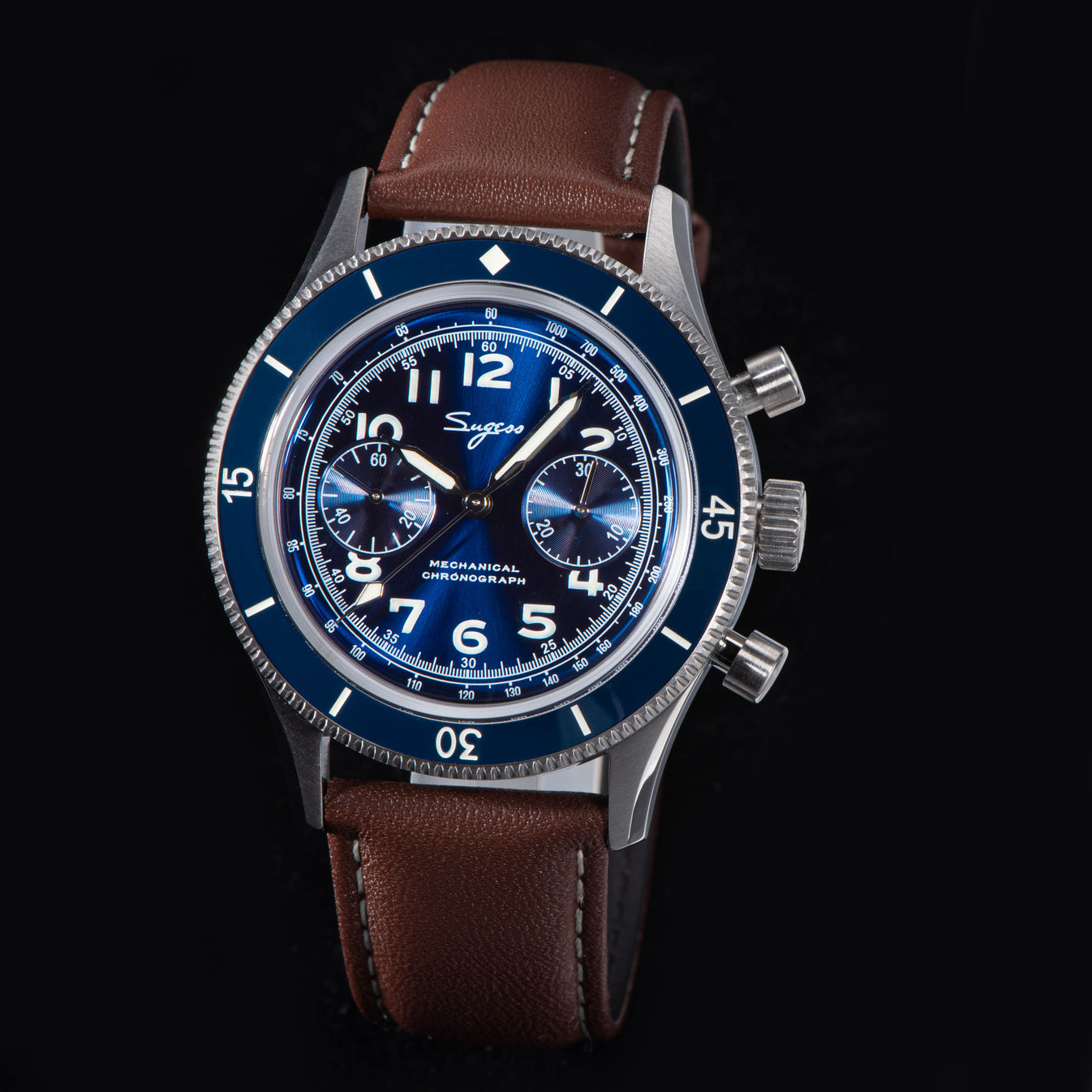 Chrono Heritage S423 Chronograph Blue Dial