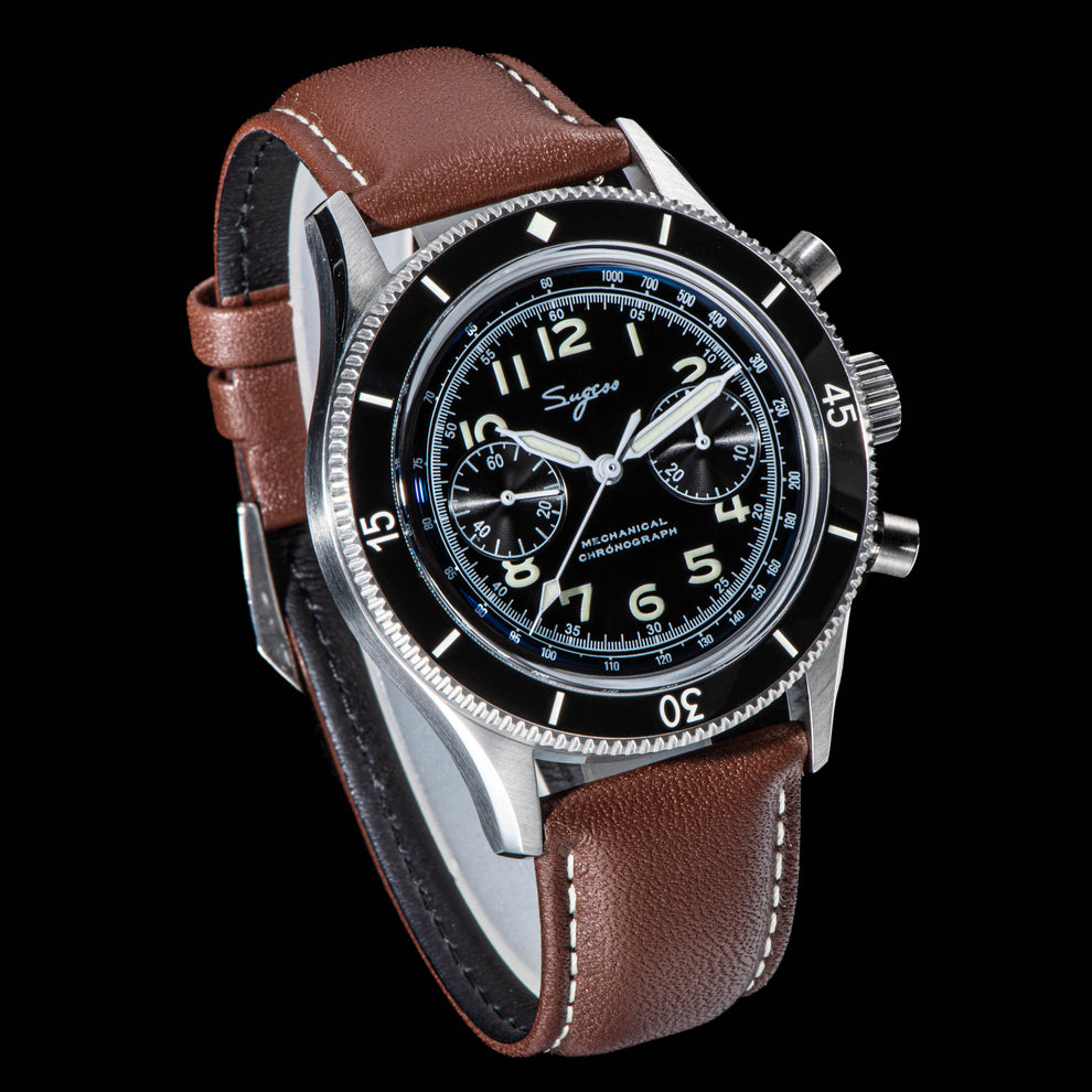 Chrono Heritage S423 Chronograph Black Dial