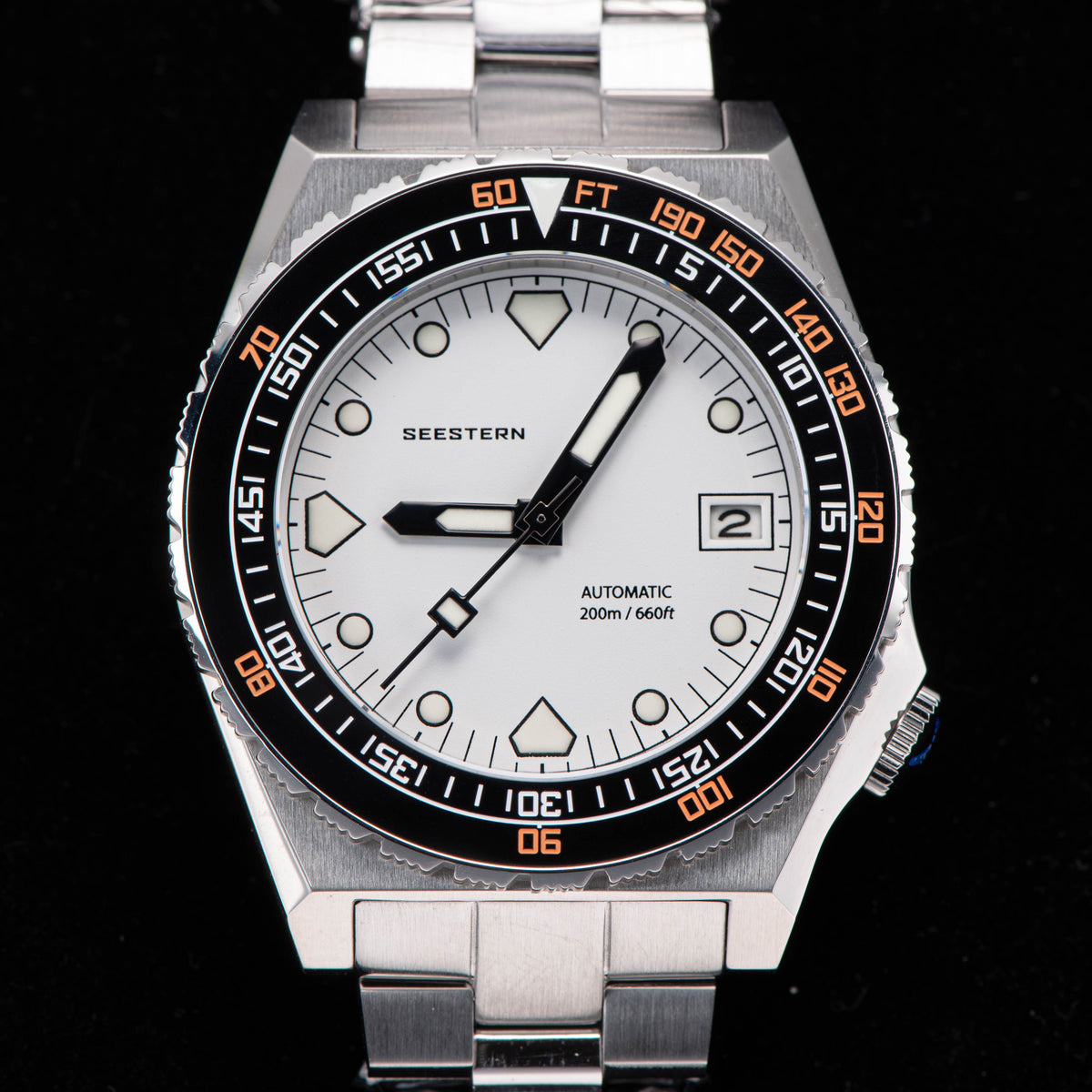 Seestern Sub 600T Stainless Steel Ceramic Bezel Seaman NH35A Automatic ...