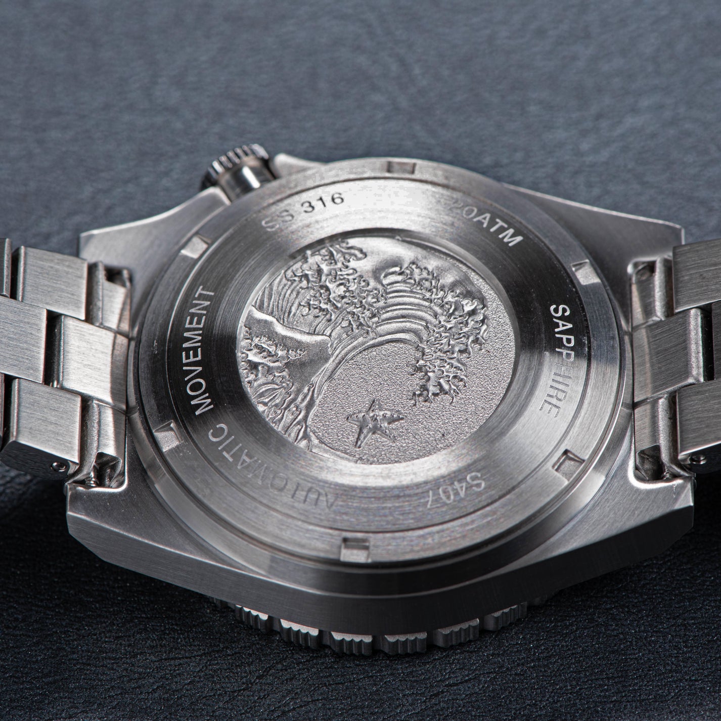 Seestern Sub300T Stainless Steel Ceramic Bezel Seaman NH35A Automatic ...