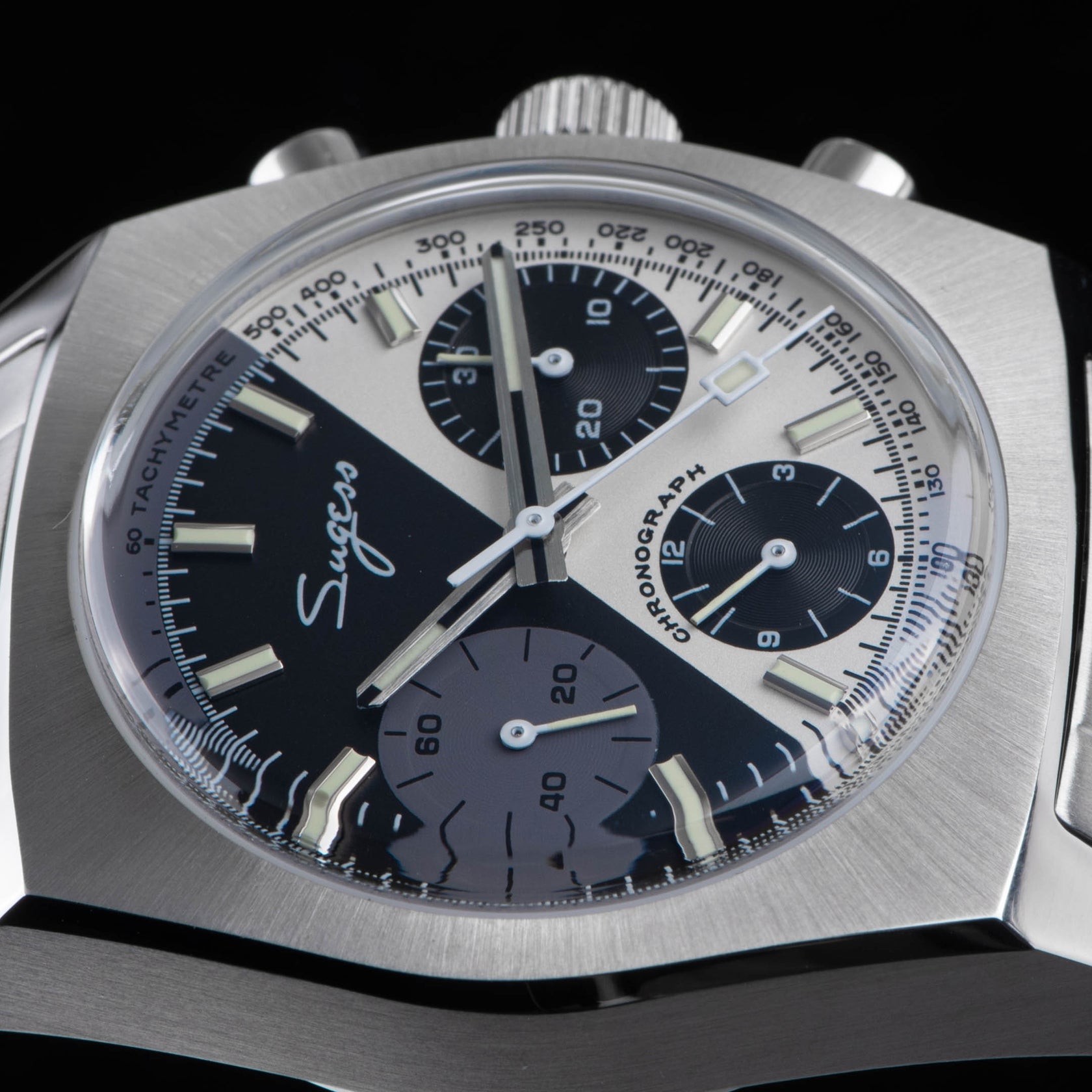 Chrono Heritage S419 Chronograph Zorro Dial – Sugess Watch
