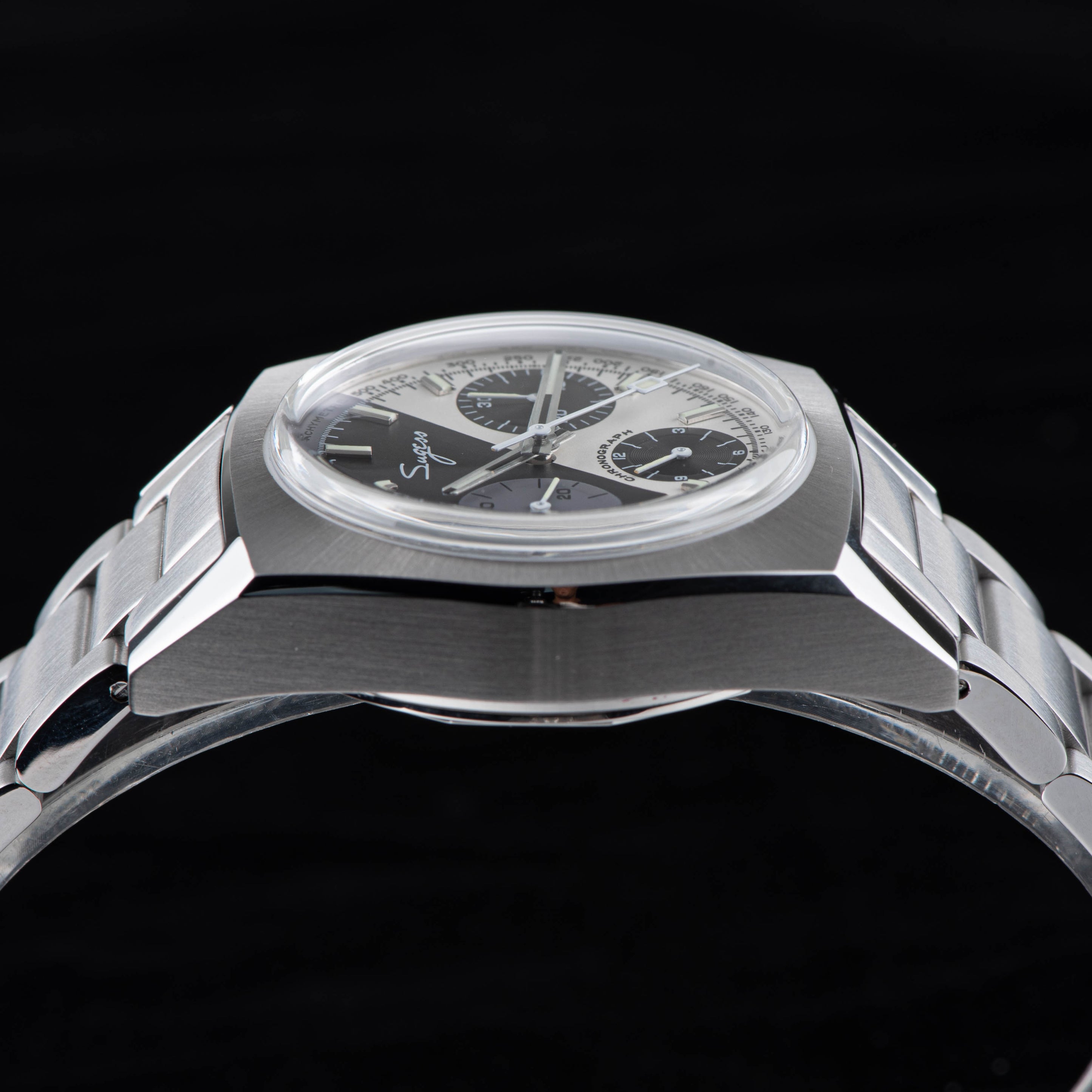 Chrono Heritage S419 Chronograph Zorro Dial – Sugess Watch