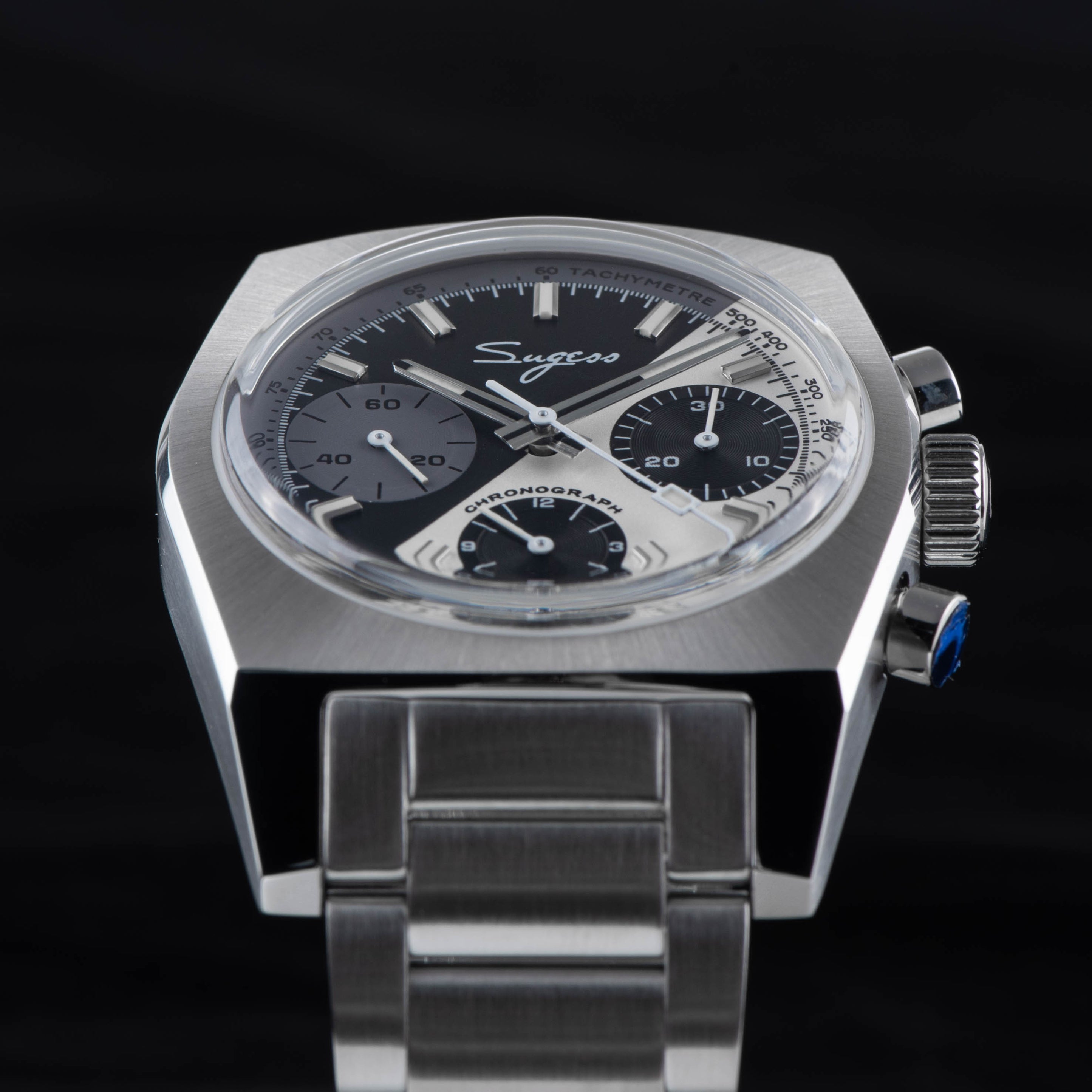 Chrono Heritage S419 Chronograph Zorro Dial – Sugess Watch